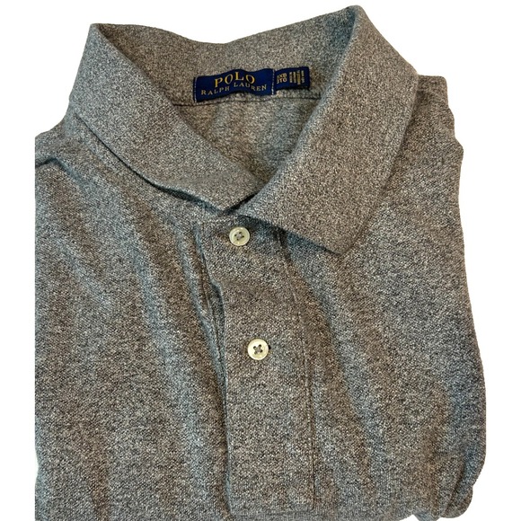 Polo Ralph Lauren | Shirts | Polo Ralph Lauren Mens Gray Polo Shirt 3xb ...